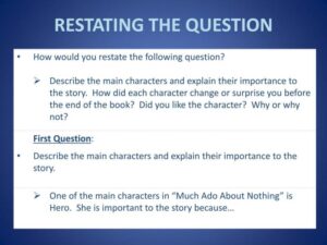How to Restate a Question Level Up Your Q&A Game — Nimila